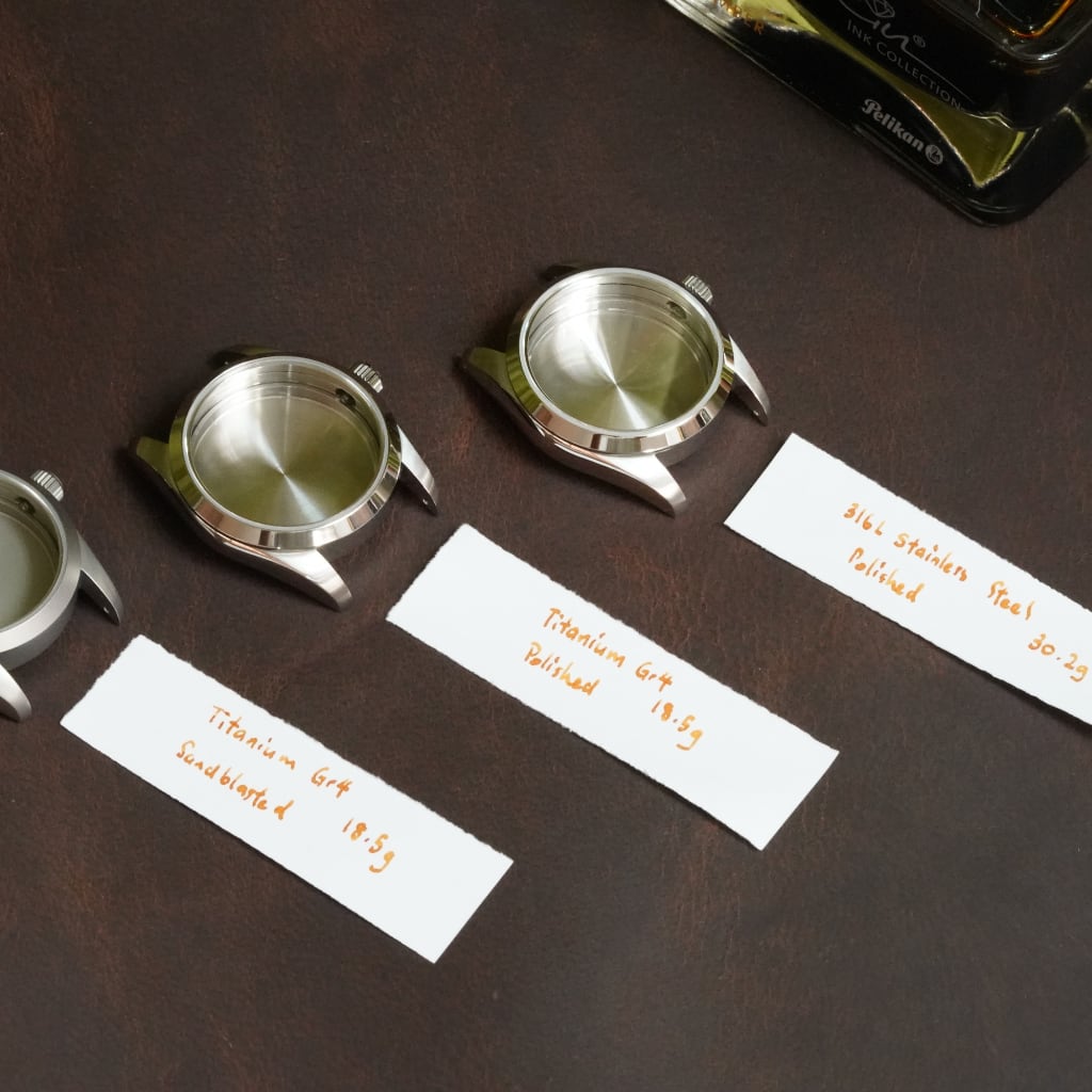 Explorer Watch Case - 36mm [ULTRA THIN EDITION / TITANIUM SANDBLASTED ...