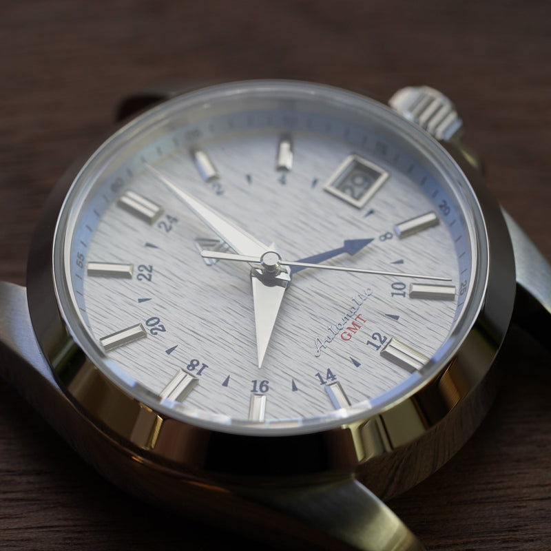 NH34 GMT Dial - Grand Seiko GMT Snowflake | SEIKO Mod Part - Lucius Atelier