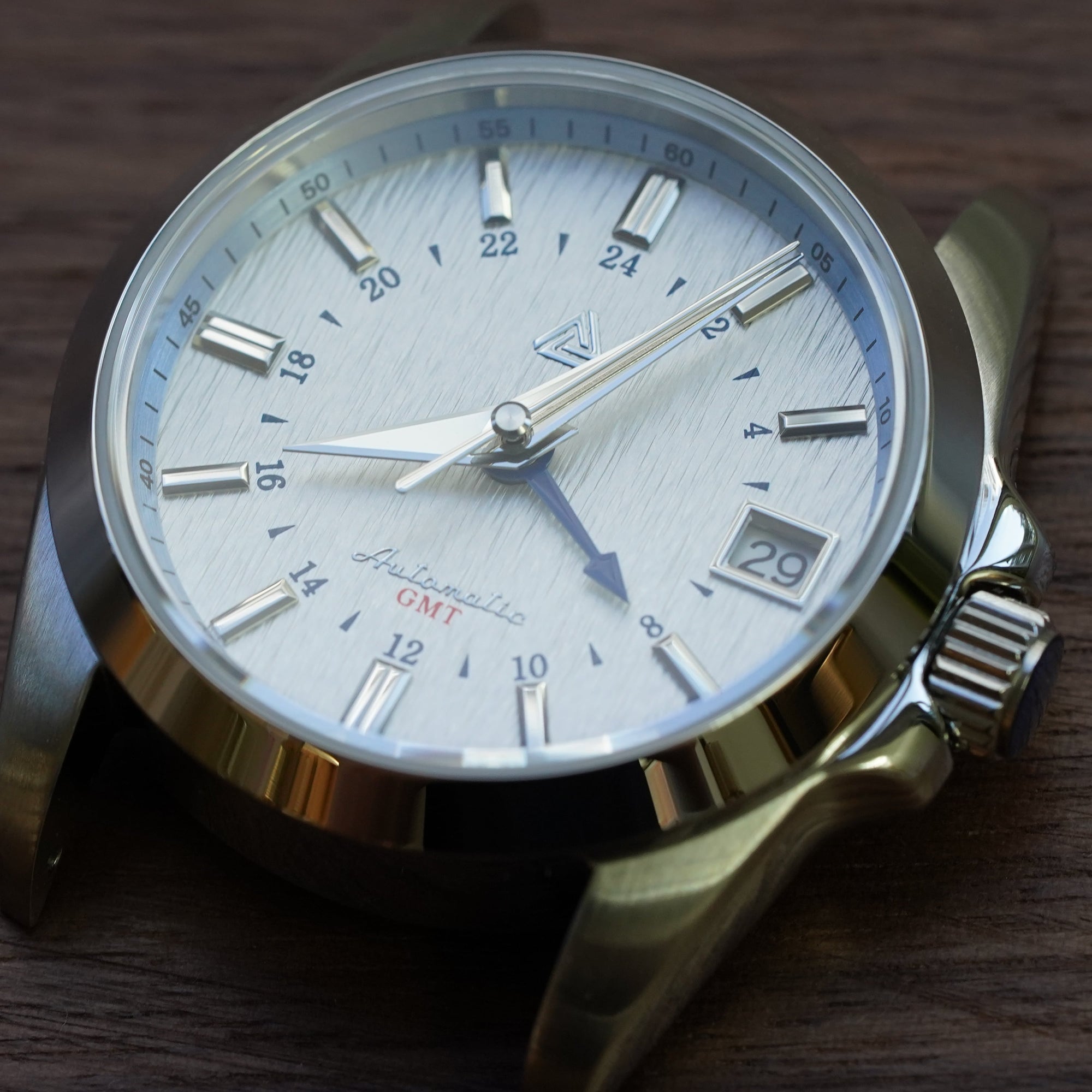 NH34 GMT Dial - Grand Seiko GMT Snowflake | SEIKO Mod Part - Lucius Atelier