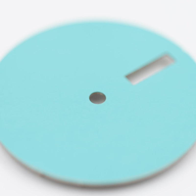 Sterile Turquoise Enamel Dial (Day Date) - SEIKO Mod Dial - Lucius Atelier
