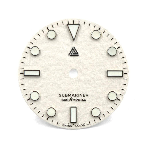 Submariner Dial - Snowflake Edition (No Date) - Lucius Atelier